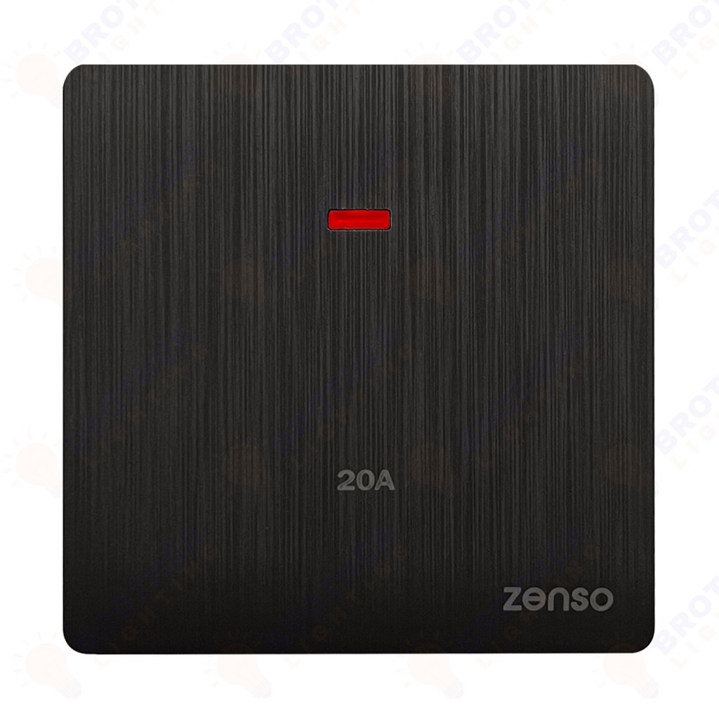 [SIRIM] Zenso Grande Galaxy Black Socket Wall Switch Slim Modern ...