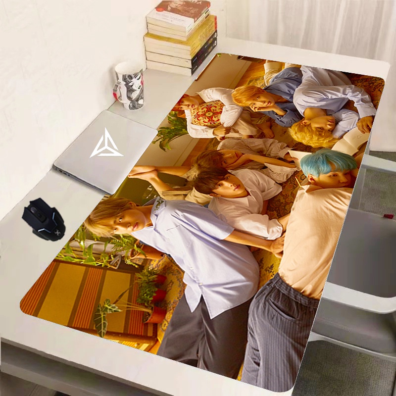 Kpop-BTS Mouse Pad Gaming Accessories Mousepad Anime Desk Mat PC Gamer ...
