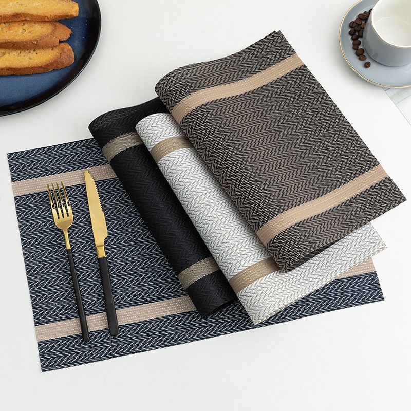 SN_《 𝗔𝗡𝗧𝗜 𝗦𝗟𝗜𝗣 》Dining Table Mat Coaster Tablemat Placemat Anti Slip ...