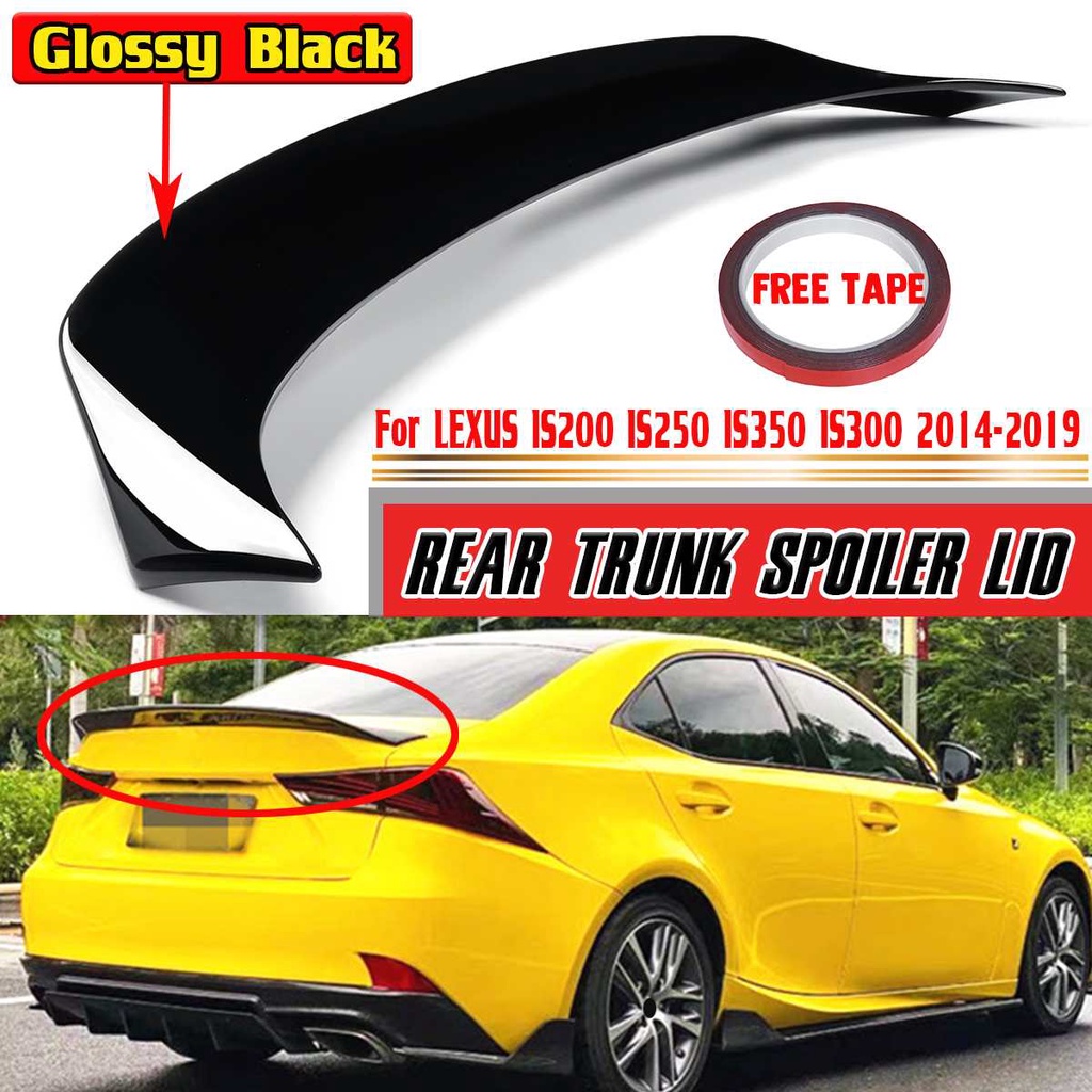 IS350 AR Style Car Rear Spoiler Wing Trunk Lip For LEXUS IS200 IS250 ...