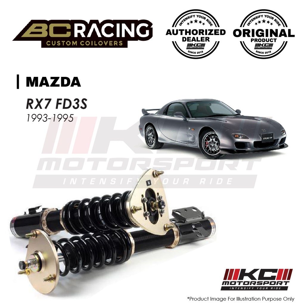 Mazda RX7 FD3S 1993-1995 - BC Racing BR RS Fully Adjustable Suspension ...