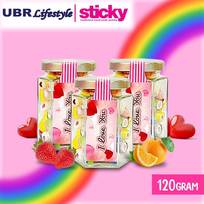 (FG 🎁) Sticky Candy Mix Rock 120gm Gula-Gula Viral Handmade Candy Snack ...