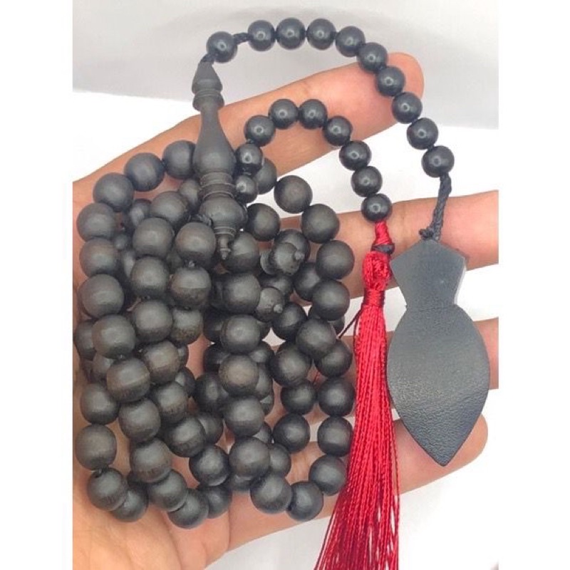 (SIHIR & SANTAU) Tasbih Teras Gemunggal Hitam Kelor Hutan (CAPAL) 8MM 💯 ...