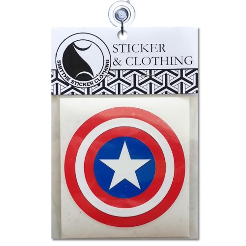 Captain America Shield Sticker Avengers Logo Motorcycle Sticker 8cm ...