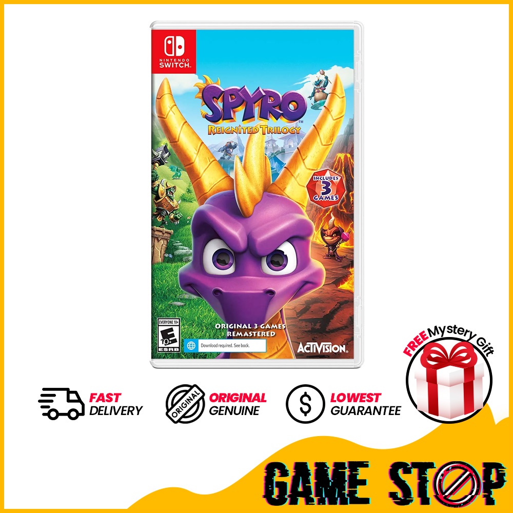 NSW Switch Spyro Reignited Trilogy English Version | Shopee Malaysia