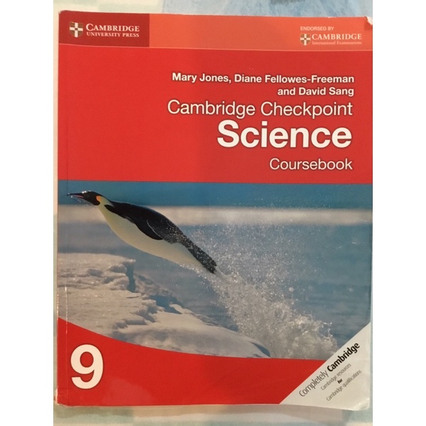 Cambridge Checkpoint Science 9 Coursebook | Shopee Malaysia