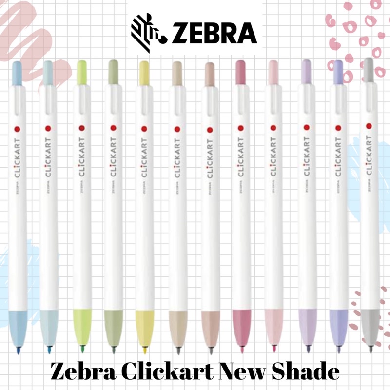 Zebra Clickart Clickart Click Marker New Shade Pastel Soft Color ...