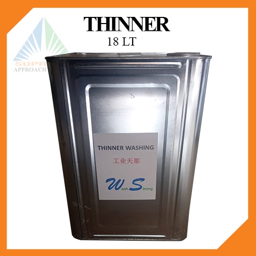 THINNER SOLVENT THINEER 10KG THINNER 18LITER WASHING THNNER | Shopee ...