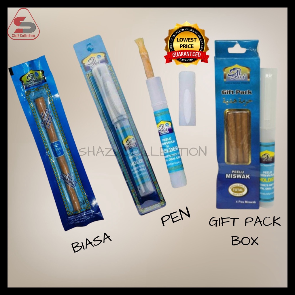 Miswak Al-Khair / Kayu Sugi [READY STOCK] Organic Toothbrush | Shopee ...