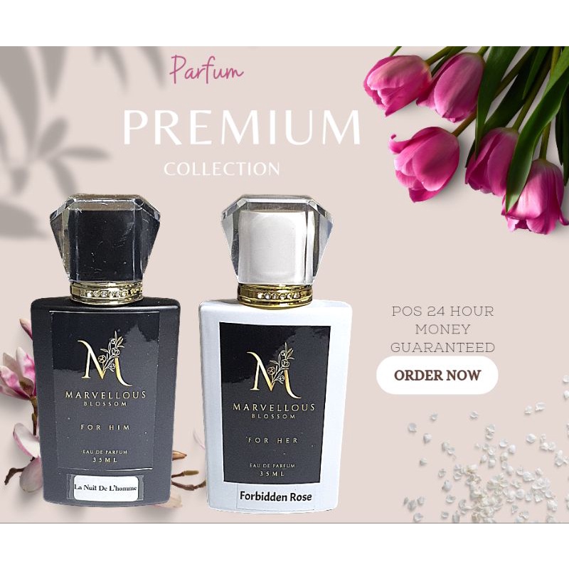 MARVELLOUS BLOSSOM PERFUME 35ML (female) | Shopee Malaysia