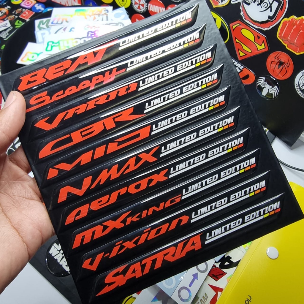 PREMIUM GRADE ANTI YELLOWING LIMITED EDITION MOTORCYCLE embossed ...