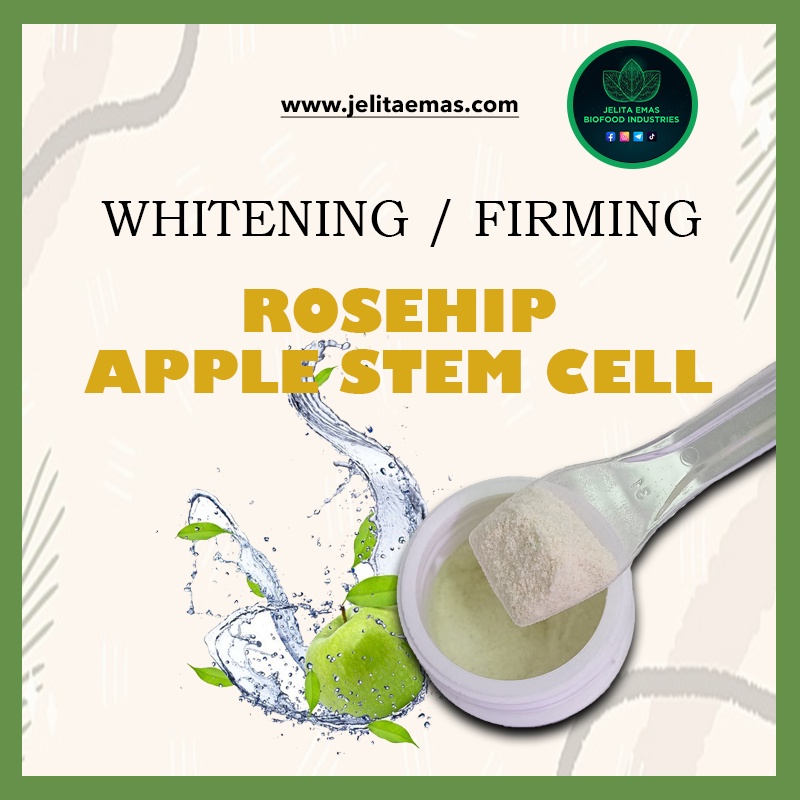[1 BOTTLE] APPLE STEM CELL ROSEHIP | KEMAM | WHITENING BOOSTER | PUTIH ...