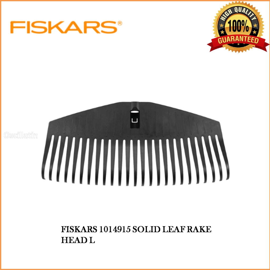 FISKARS 1014915 SOLID LEAF RAKE HEAD L | Shopee Malaysia