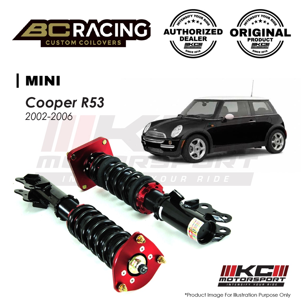 Mini Cooper R53 2002-2006 - BC Racing V1 Fully Adjustable Suspension ...