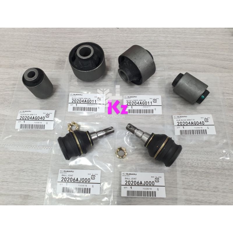 SUBARU XV SJ SG GP7 2012-2018/FORESTER 09/SJG 2012- 6 IN 1 SET - FRONT ...