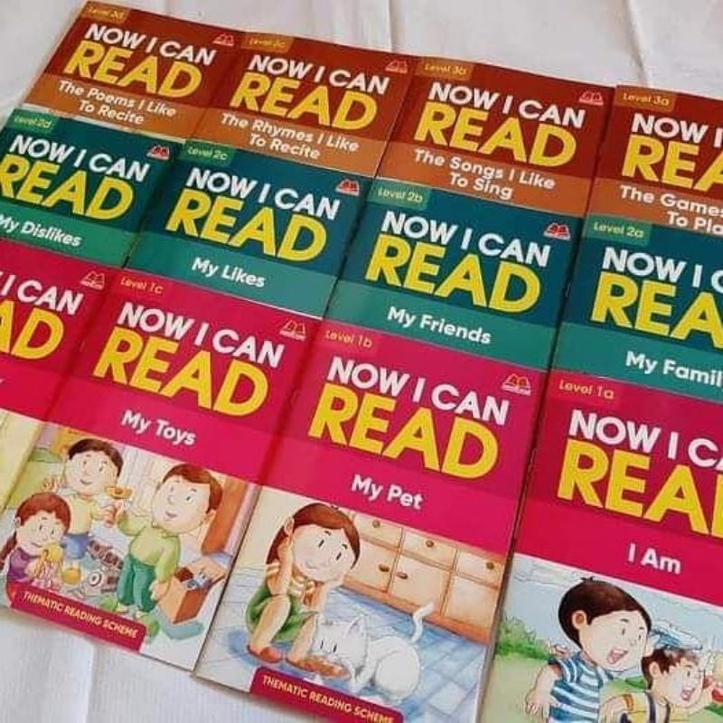 READY STOCK ORIGINAL NOW I CAN READ THEMATIC READING SCHEME - ENGLISH ...