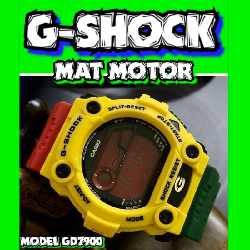 G-Shock Mat Motor (Premium) | Shopee Malaysia