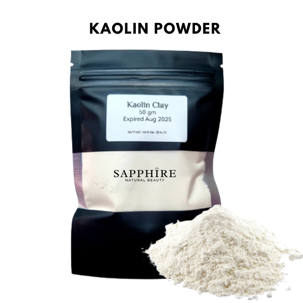 Pure & Natural White Kaolin Clay 100 gm | Shopee Malaysia