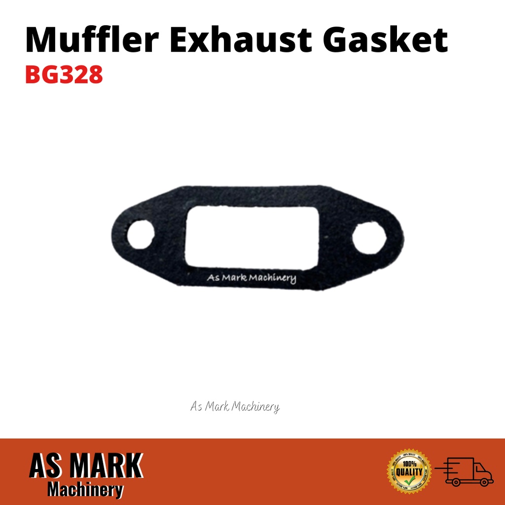T328 BG328 Muffler Exhaust Gasket Brush Cutter Mesin Rumput | Shopee ...