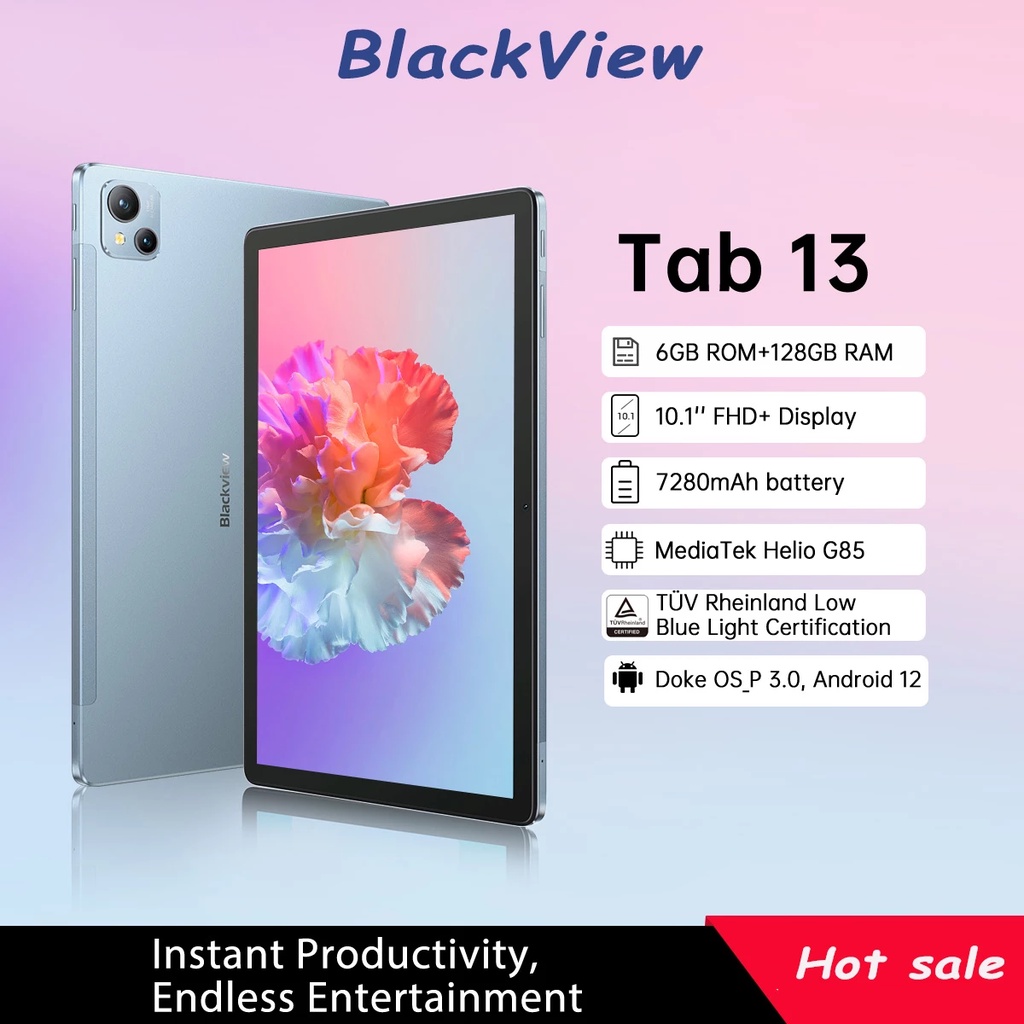 Clearing and keyboard delivery 】Blackview Tab 13 Tablet Helio G85 Octa ...