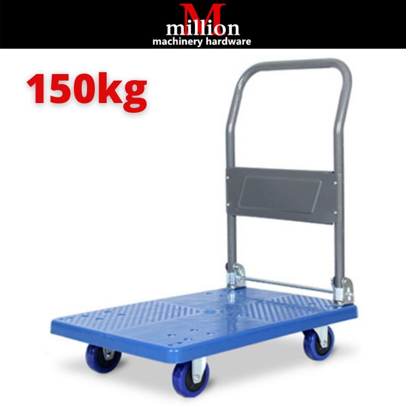 millionhardware - 150kg Fiber PVC Heavy Duty Foldable Hand Truck ...