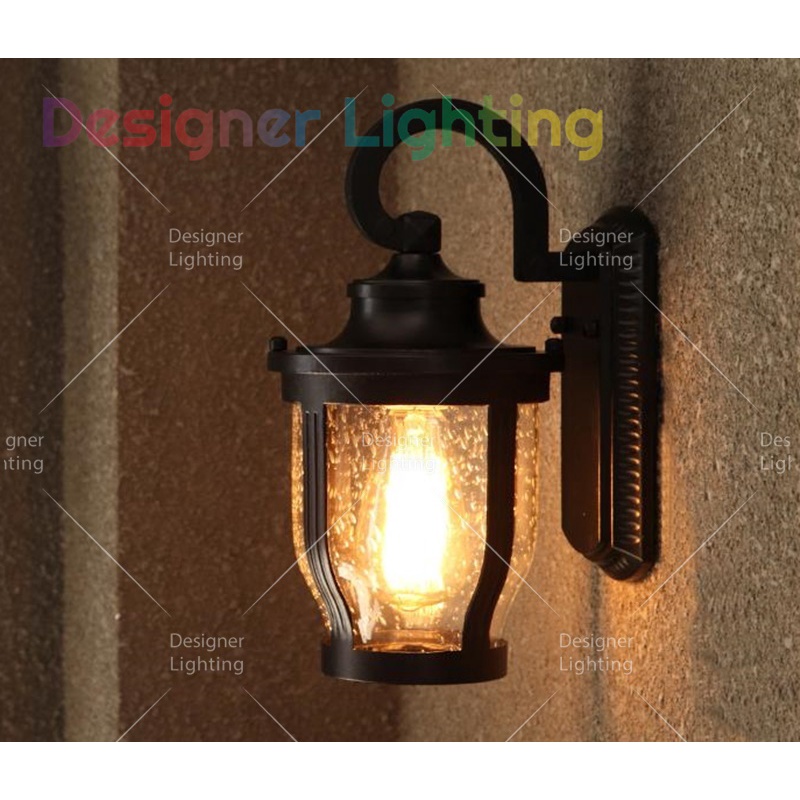 Wall Light Garden Balcony Lamp American Antique Style Water Proof Corridor Outdoor Courtyard ...