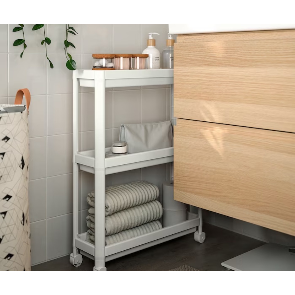 IKEA Vesken Trolley Multipurpose Trolley | Shopee Malaysia