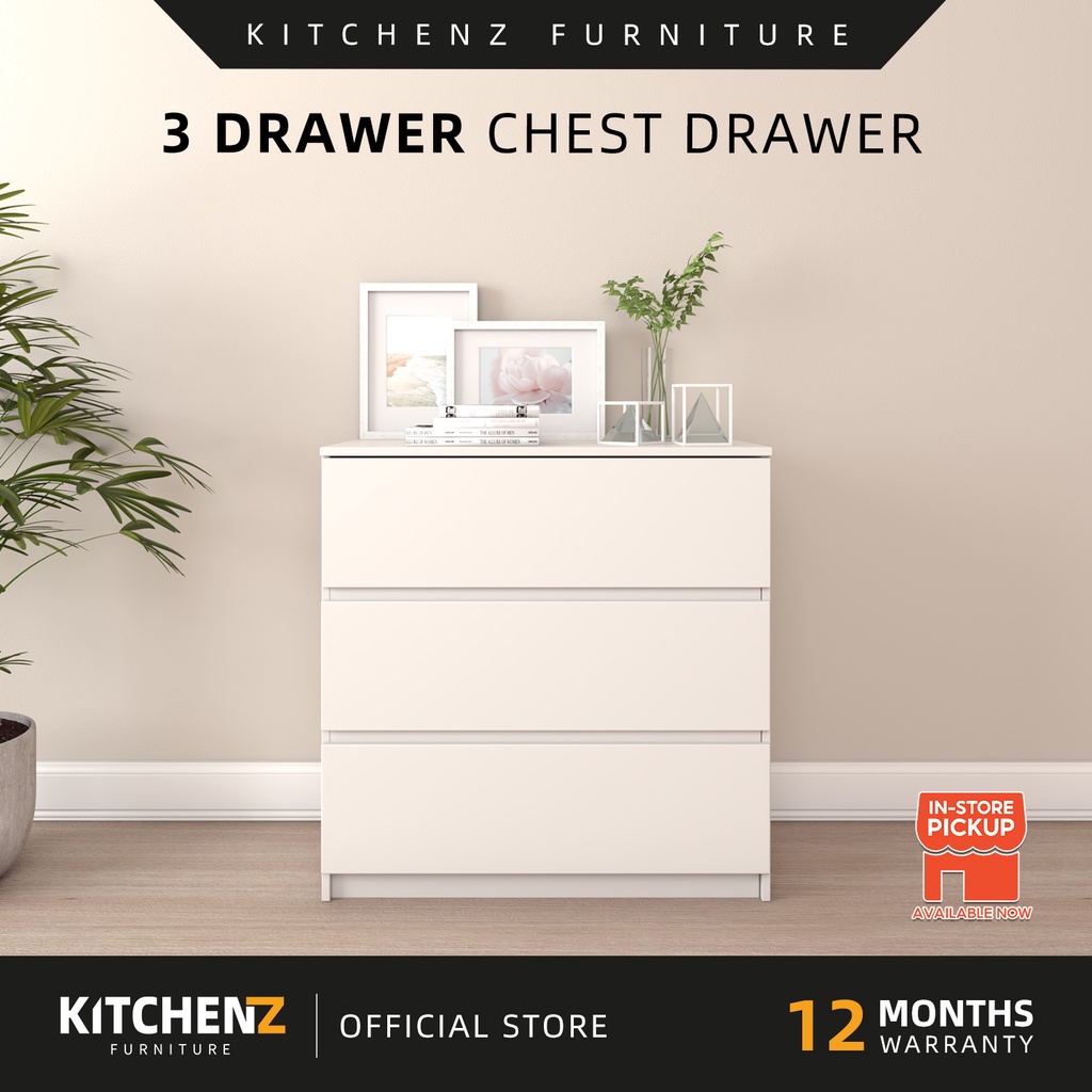 KitchenZ 3 Layers Chest Drawer Storage with Locker Big Size 7000/7010 ...