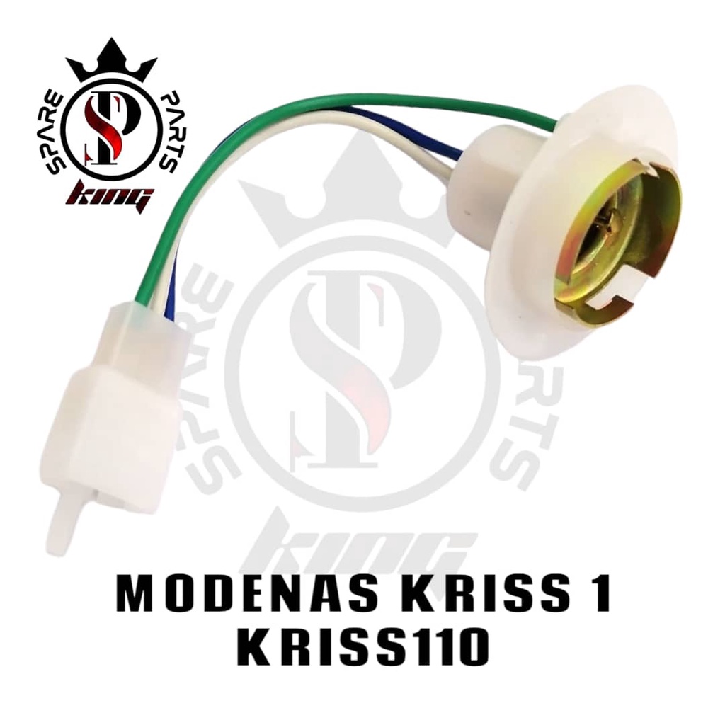 MODENAS KRISS 1 KRISS1 KRISS110 KRISS 110 HEAD LAMP SOCKET SOCKET LAMPU ...