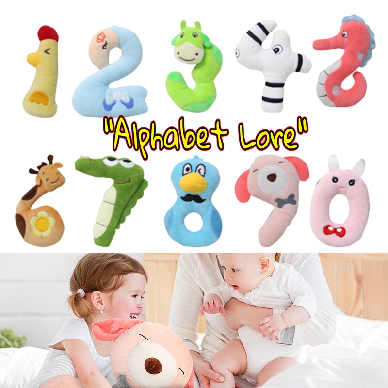 Alphabet Lore Number Blocks Doll Soft Squishy Baby Kids Decor | Shopee ...