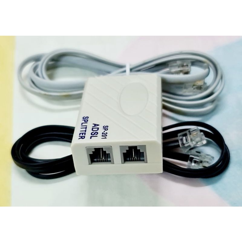 Internet Line and Phone Line Splitter | Shopee Malaysia