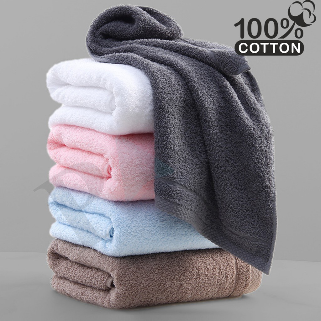 🔥100% Cotton🔥 Premium Luxury Hotel Grade Bath Towel 390g Tuala Mandi ...