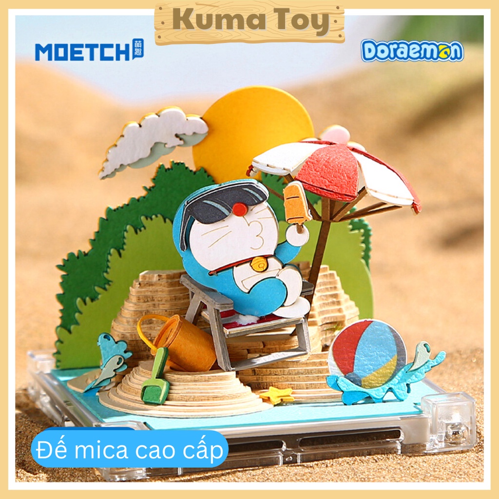 [Blindbox Retail] 3D Doraemon Model DIY Assembled series 2 Miniatures ...