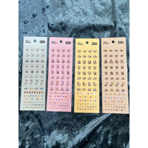 BT21 Sticker BTS Monopoly Daily Sticker | Shopee Malaysia