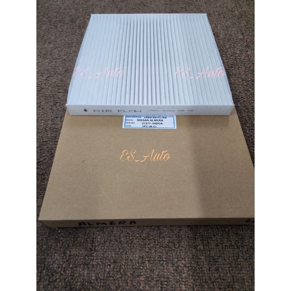 NISSAN N17L ALMERA AIR COND FILTER / CABIN AIR FILTER 27277-1HD0A ...