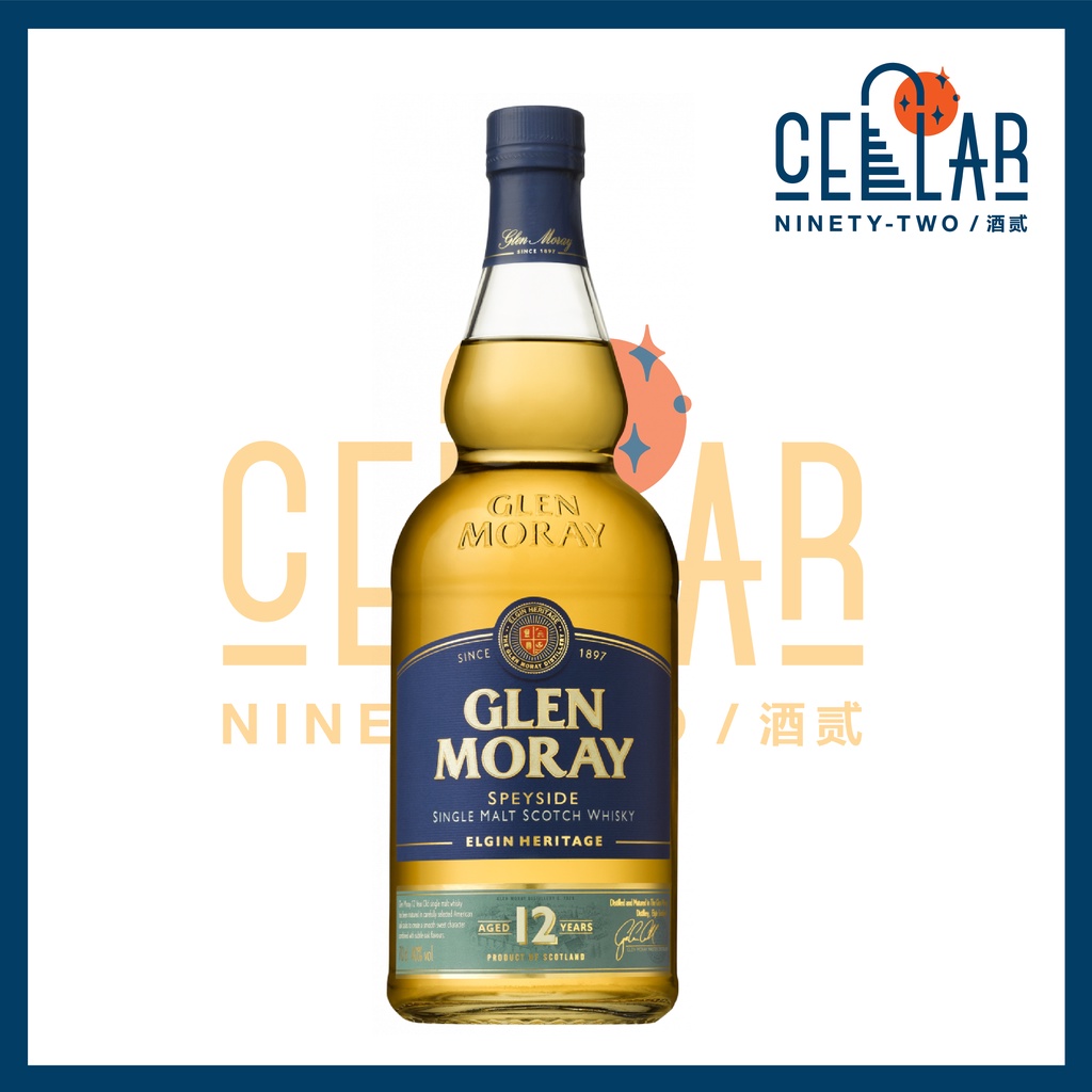 Glen Moray 12 Year Old Single Malt Scotch Whisky 700mL | Shopee Malaysia