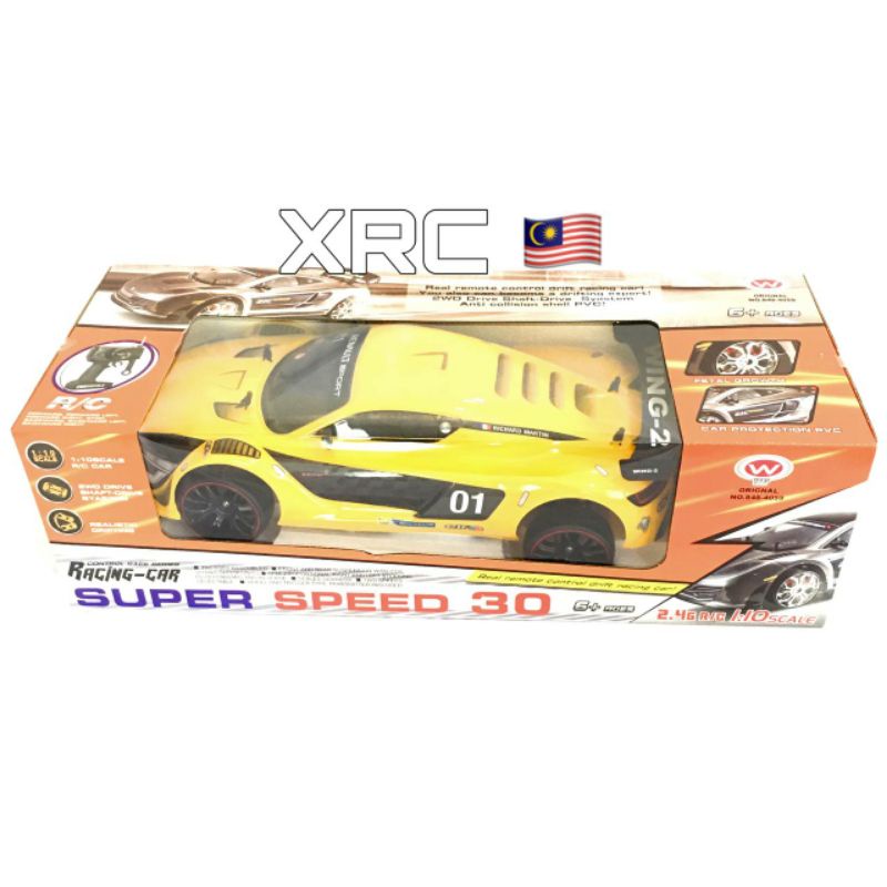 WING-2 2WD / 4WD TOURING DRIFT RACE RC SPORT CAR 2.4Ghz 1:10 SCALE ...