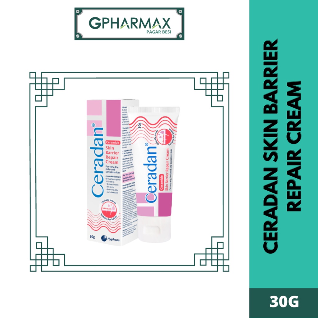 Ceradan Skin Barrier Repair Cream 30g | Shopee Malaysia