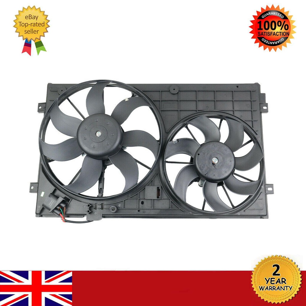 AP01 Radiator Cooler Fan w/o damper for VW CADDY3 PASSAT JETTA3 EOS ...