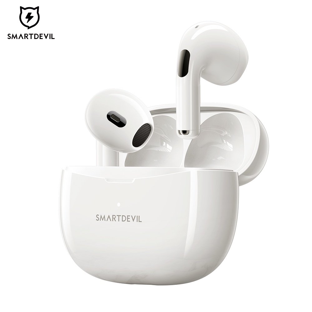 SmartDevil WM02 Wireless Earphones E05 Bluetooth Earbuds With Touch Control Noise Cancelling ...