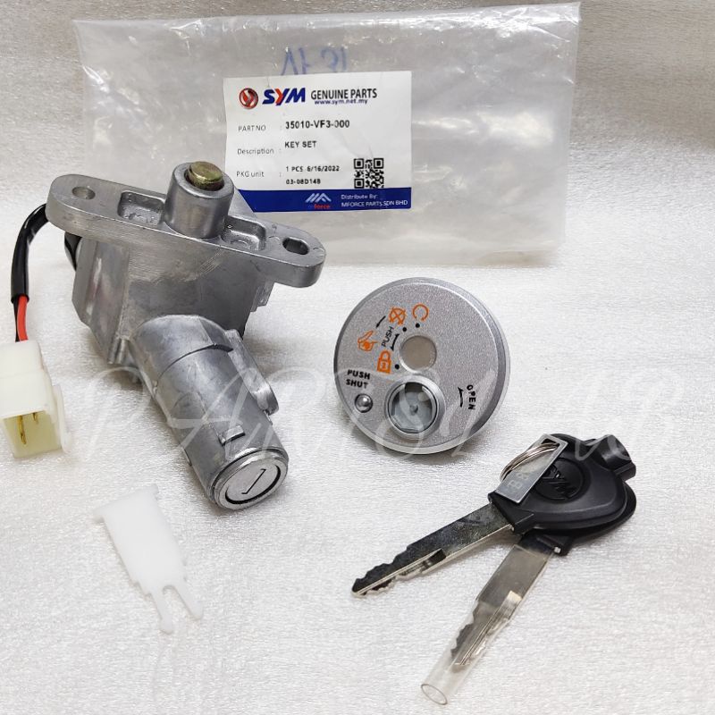 SYM VF3I 185 KEY SET 35010-VF3-000 SET KUNCI | Shopee Malaysia