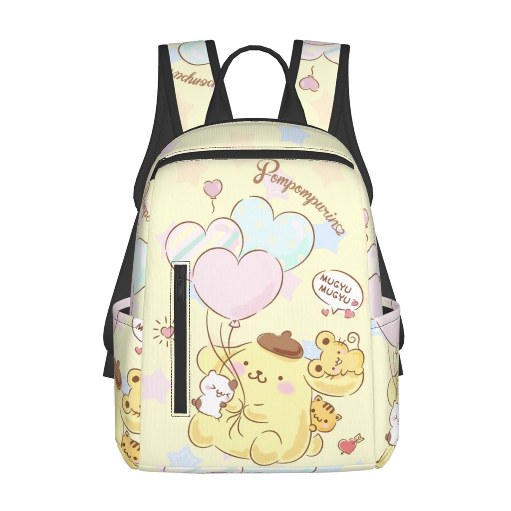 Sanrio PomPomPurin Lightweight Backpack Large Capacity Children's ...