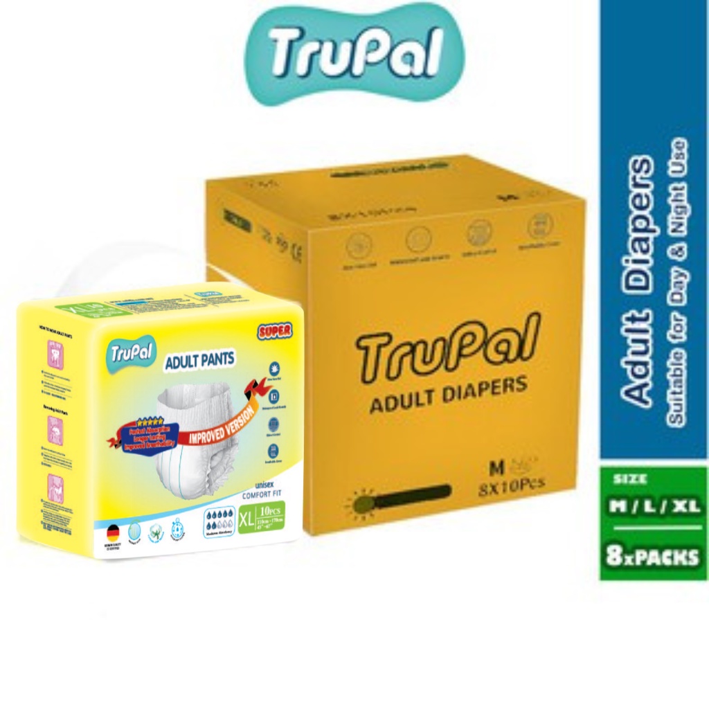 Trupal Adult Pant Series Suitable for Day & Night Use Size M/L/XL ...