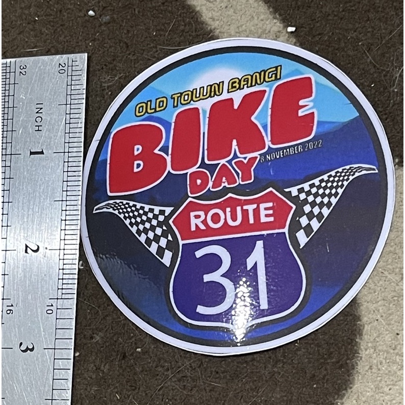 Sticker Bike Day Bangi route 31 | Shopee Malaysia
