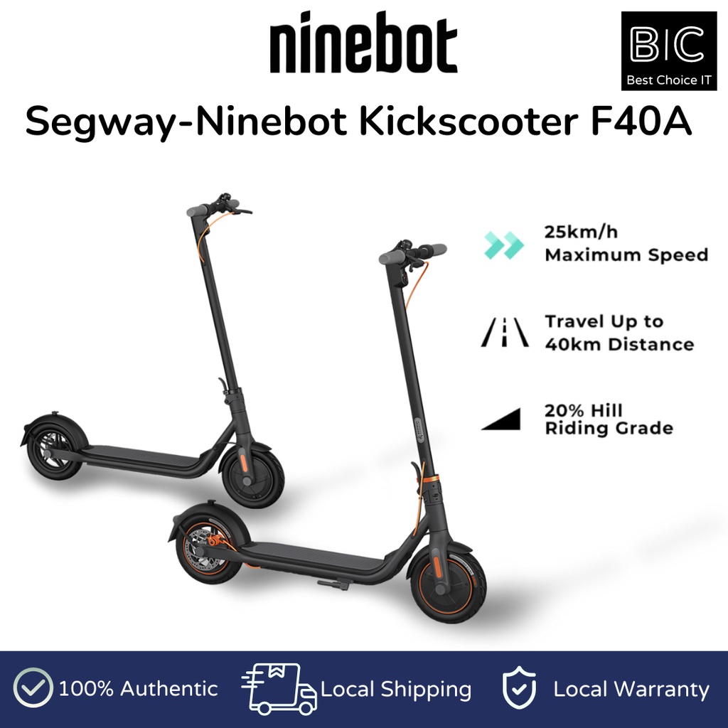 Ninebot Segway Kickscooter F-Series F40A Electric Scooter | Shopee Malaysia