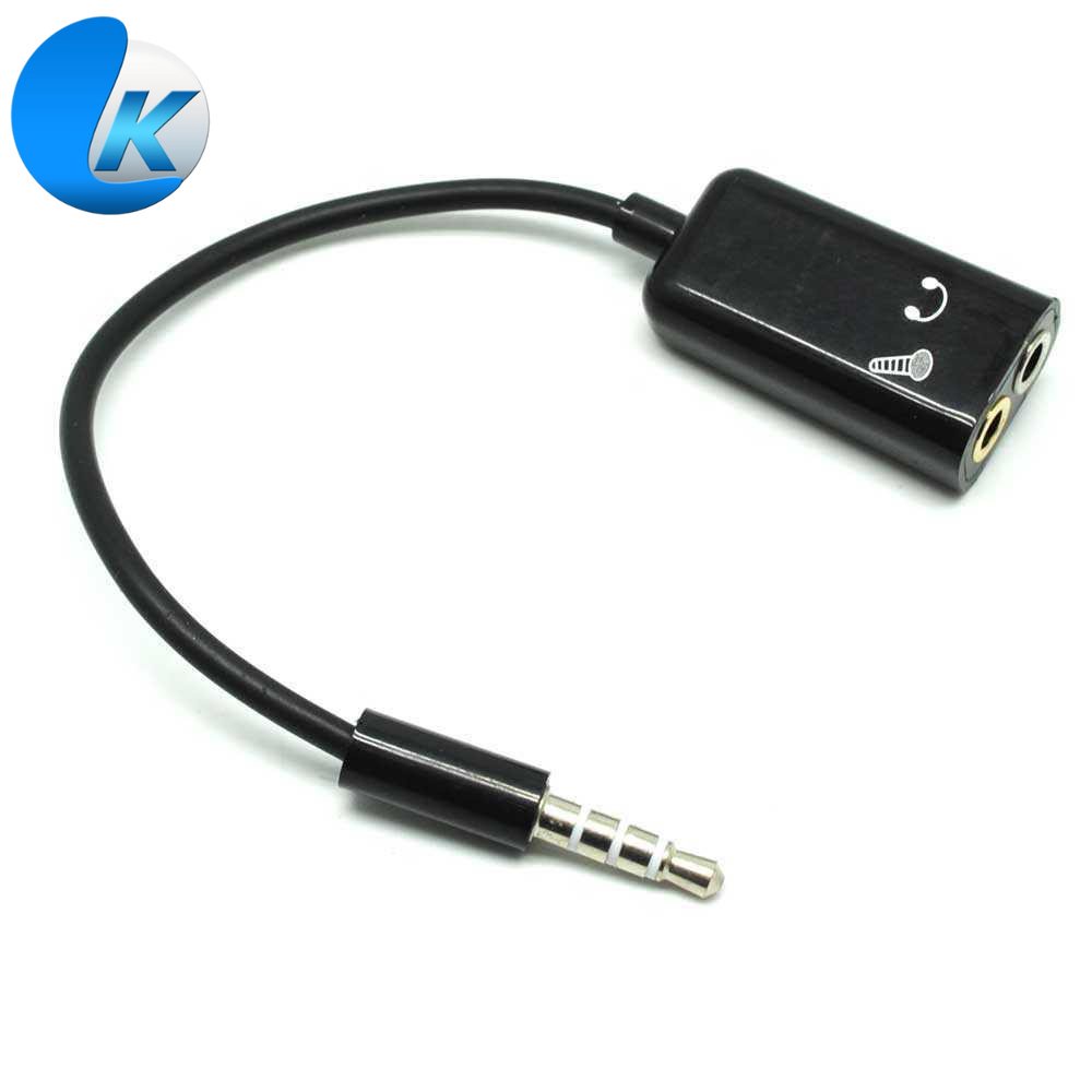 Microphone Headphone Audio Splitter 3.5mm to 2 x 3.5mm - FA29735 ...