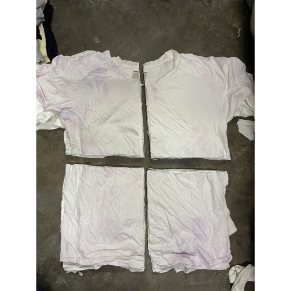 1KG KAIN LAP PUTIH/ COTTON RAGS WHITE / LOOSE CUT WHITE CLOTH /LOOSE ...