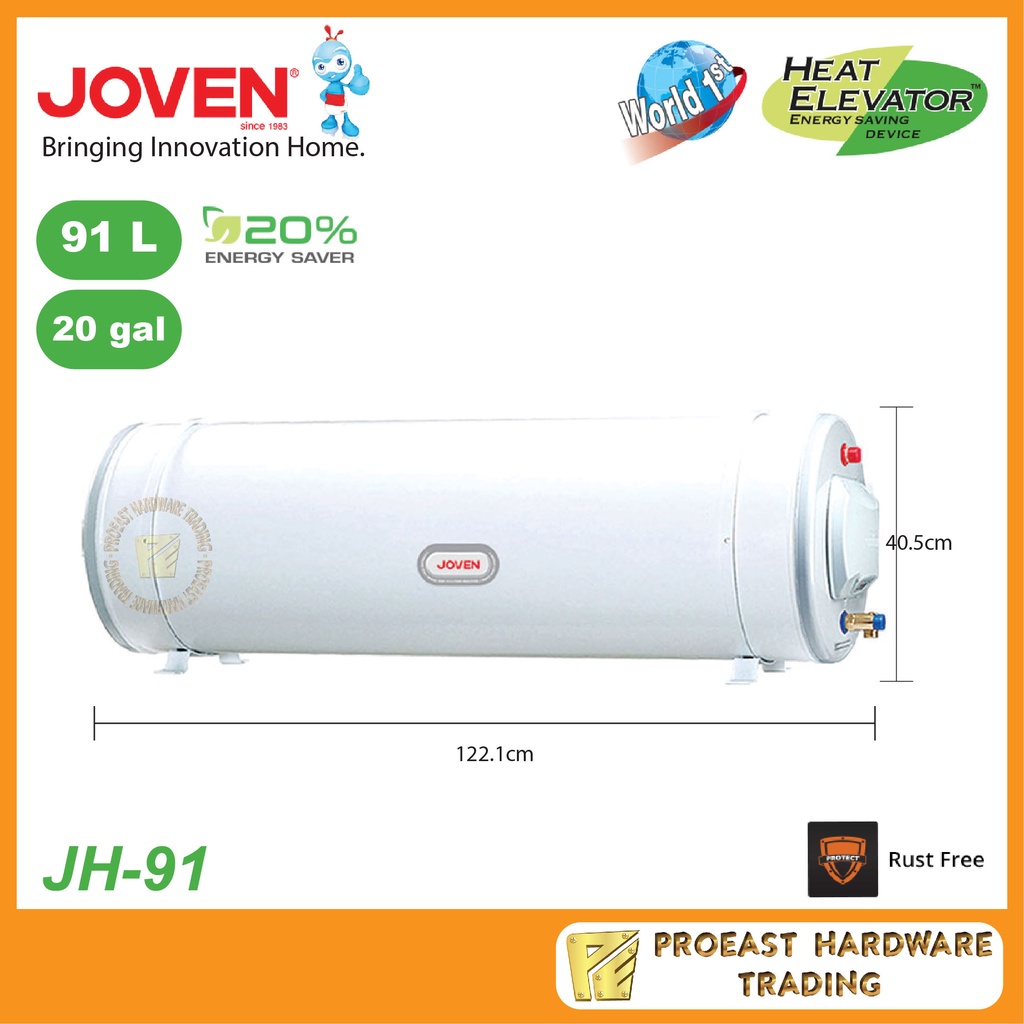 Joven [ JH-91 ] 91L (20 gal) Isolation Barrier Instant Water Heater ...