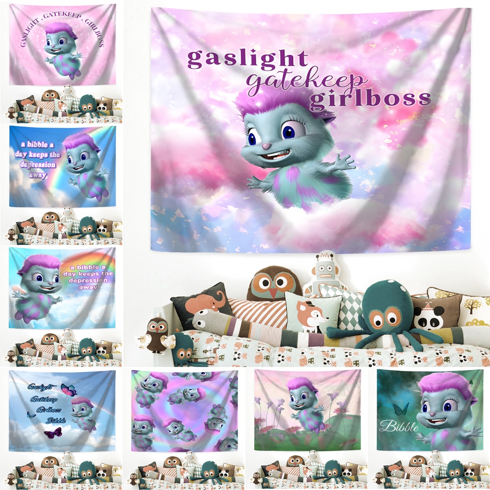 Bibble Tapestry with Clips Bibble Barbie Fairytopia Polyester ...
