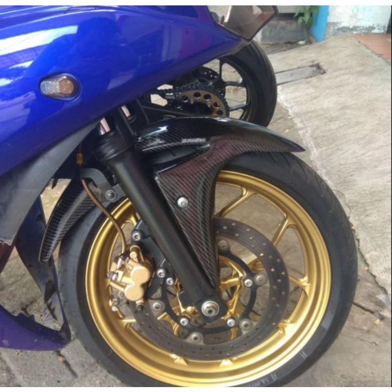 Custom R1 front fender for old Yamaha R25 MT25 | Shopee Malaysia